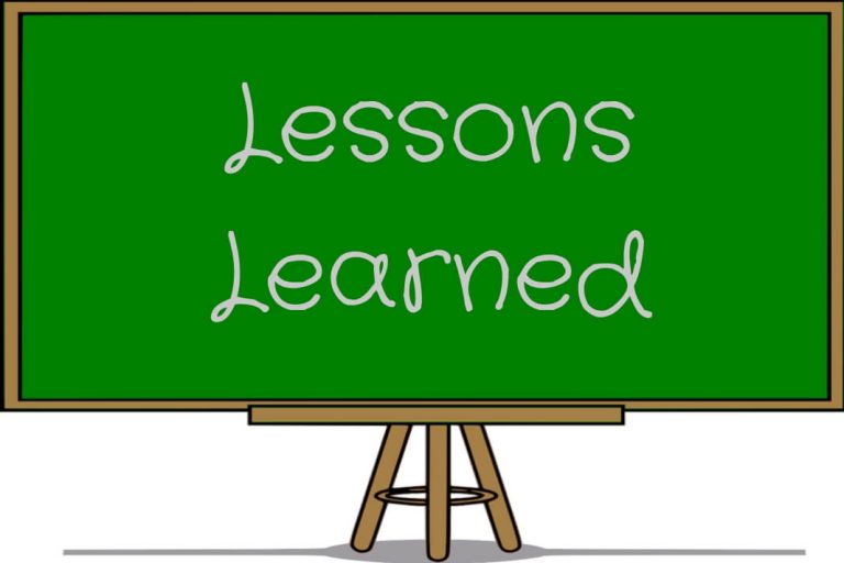 Lessons Learned (What Life Experience Teaches Us)